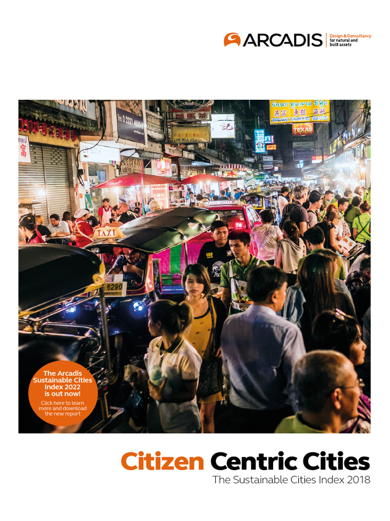 Sustainable Cities Index 2018 Arcadis | PDF | Sustainability | Infrastructure