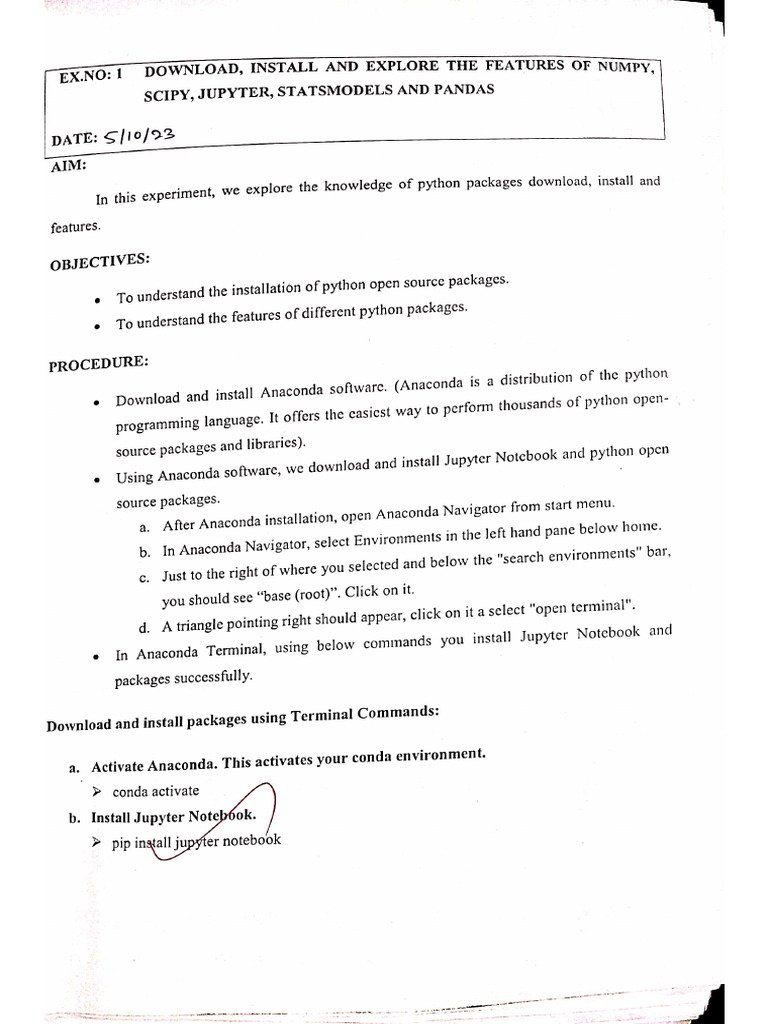 FDS Lab Meterial CS3361 | PDF