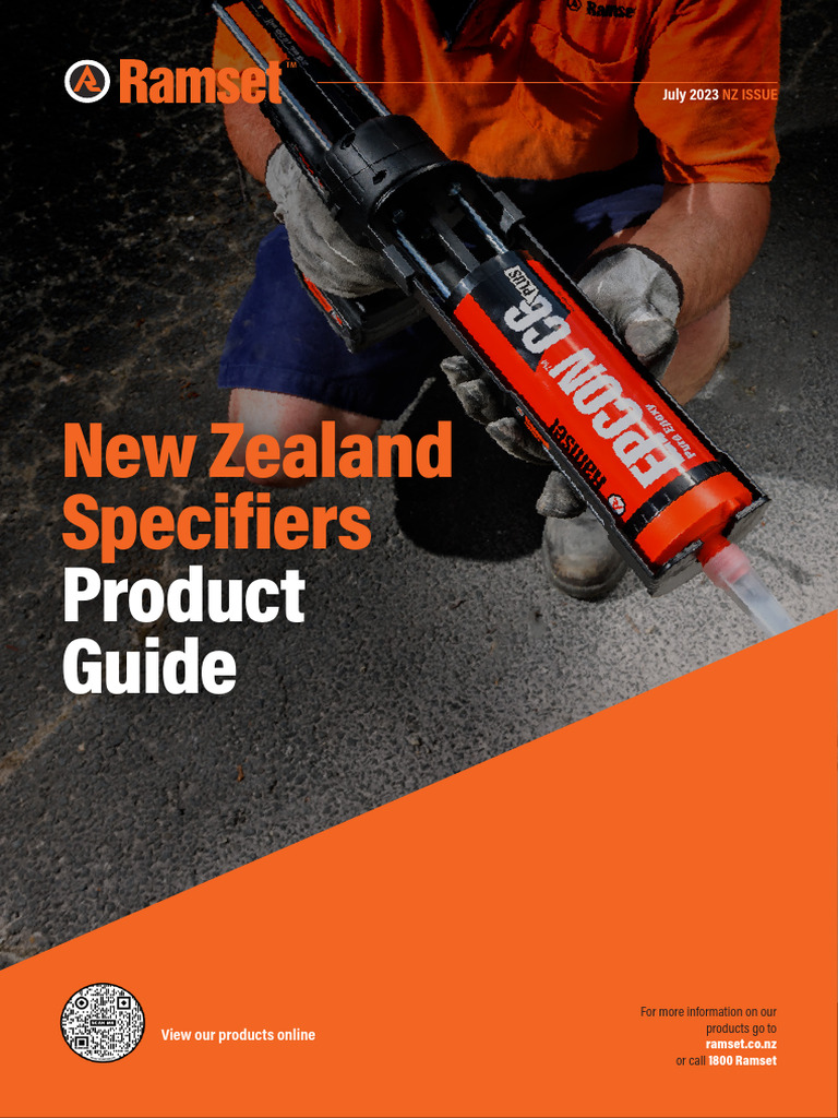 Ramset Specifiers Guide NZ July-2023 | PDF | Corrosion | Stainless Steel