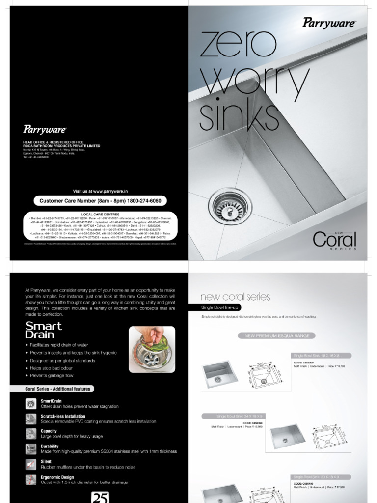 Parryware_Kitchen_Sink | PDF