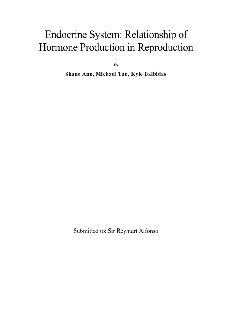 Science & English G10 Activities Samples | PDF | Endocrine System | Hormone