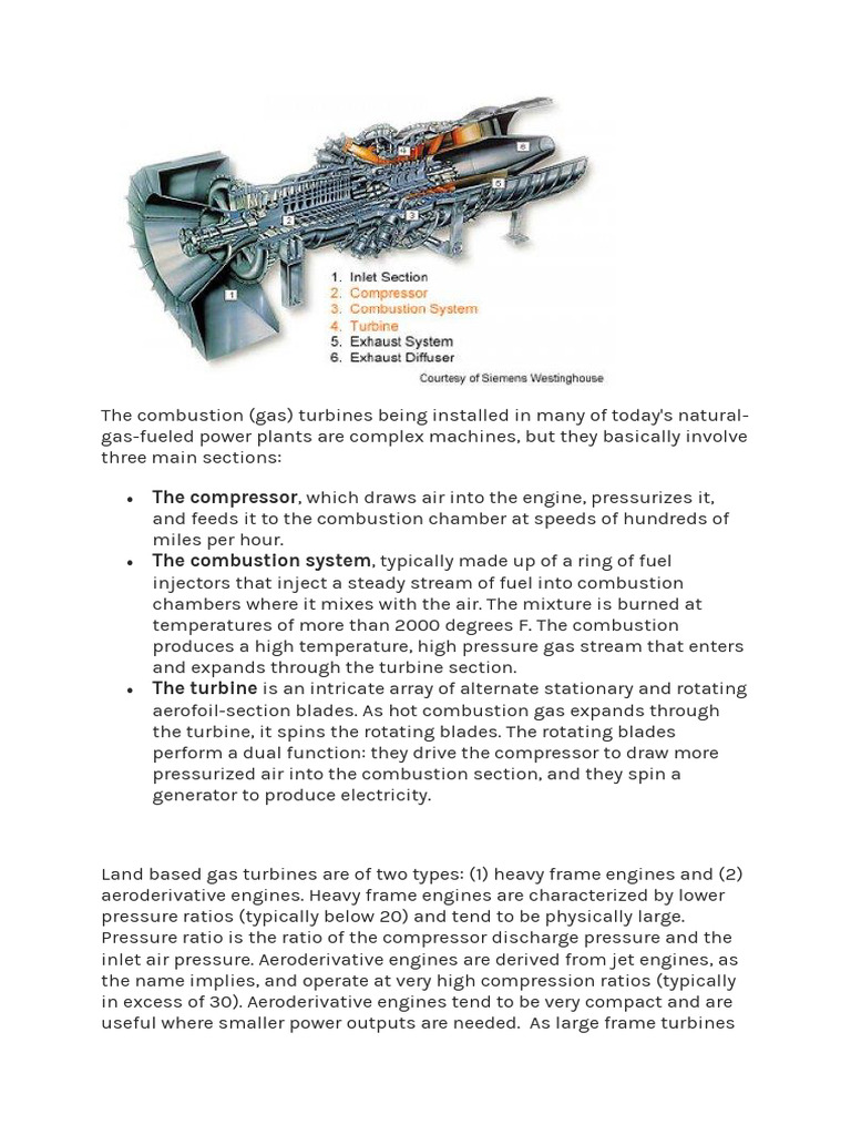 Gas Turbines Fundamentals | Download Free PDF | Gas Turbine | Engines