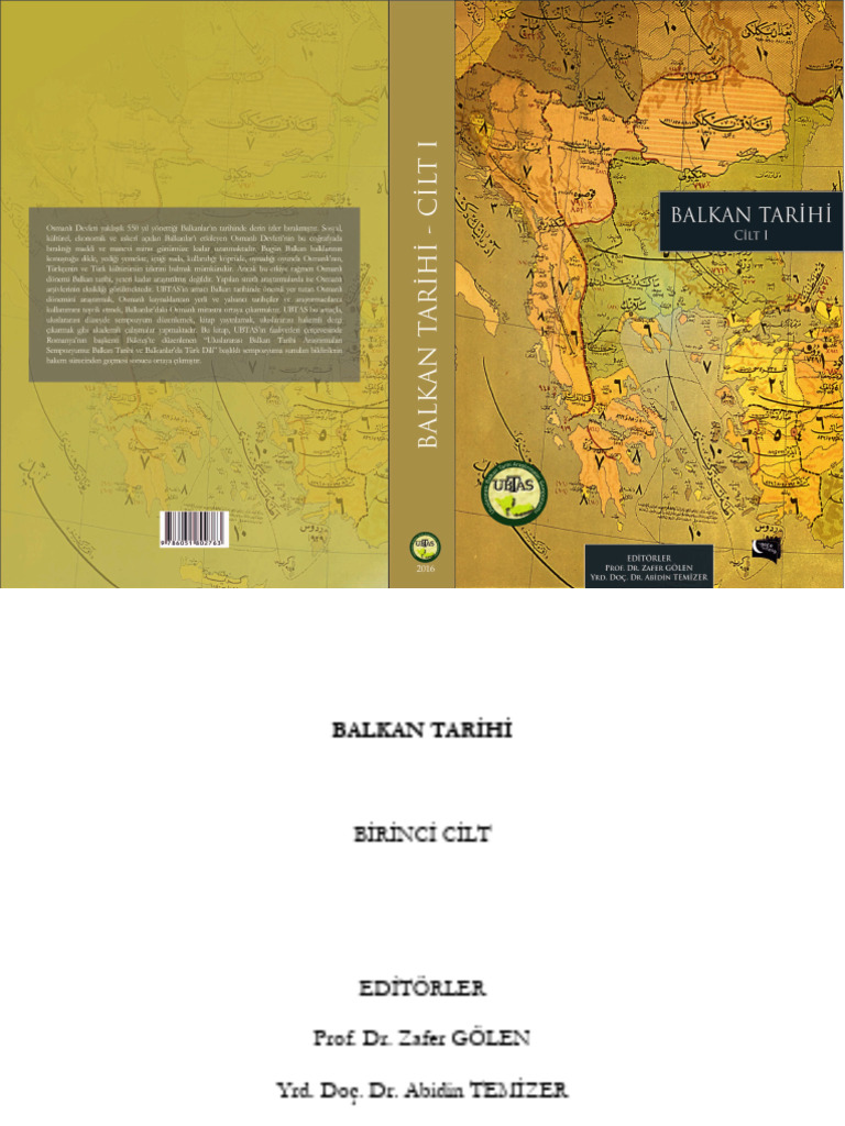 Balkan Tarihi Cilt 1 | PDF