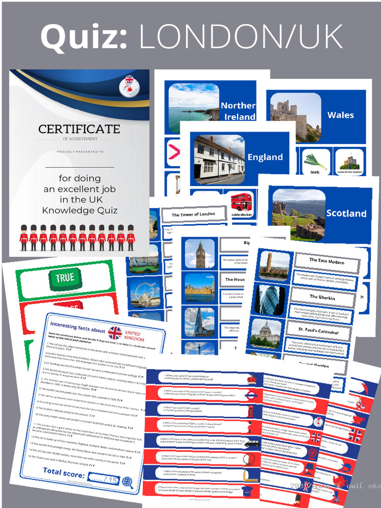 Quiz-LONDONUK 1683175853 | PDF | London | United Kingdom