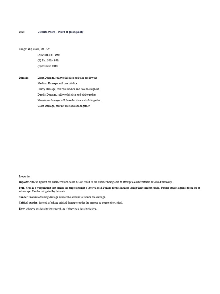 A4 Landscape Layout | PDF | Armour | Shield