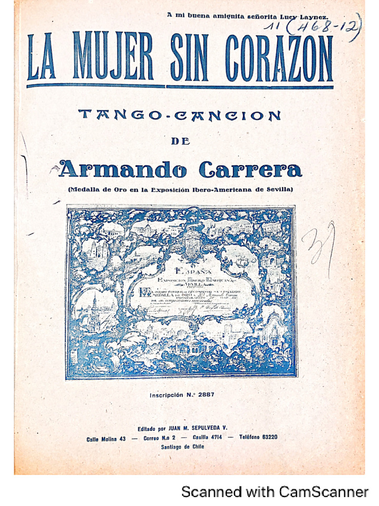 La Mujer Sin Corazon - Armando Carrera | PDF