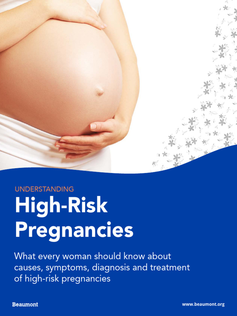 Understanding High Risk Pregnancies | Download Free PDF | Pregnancy ...