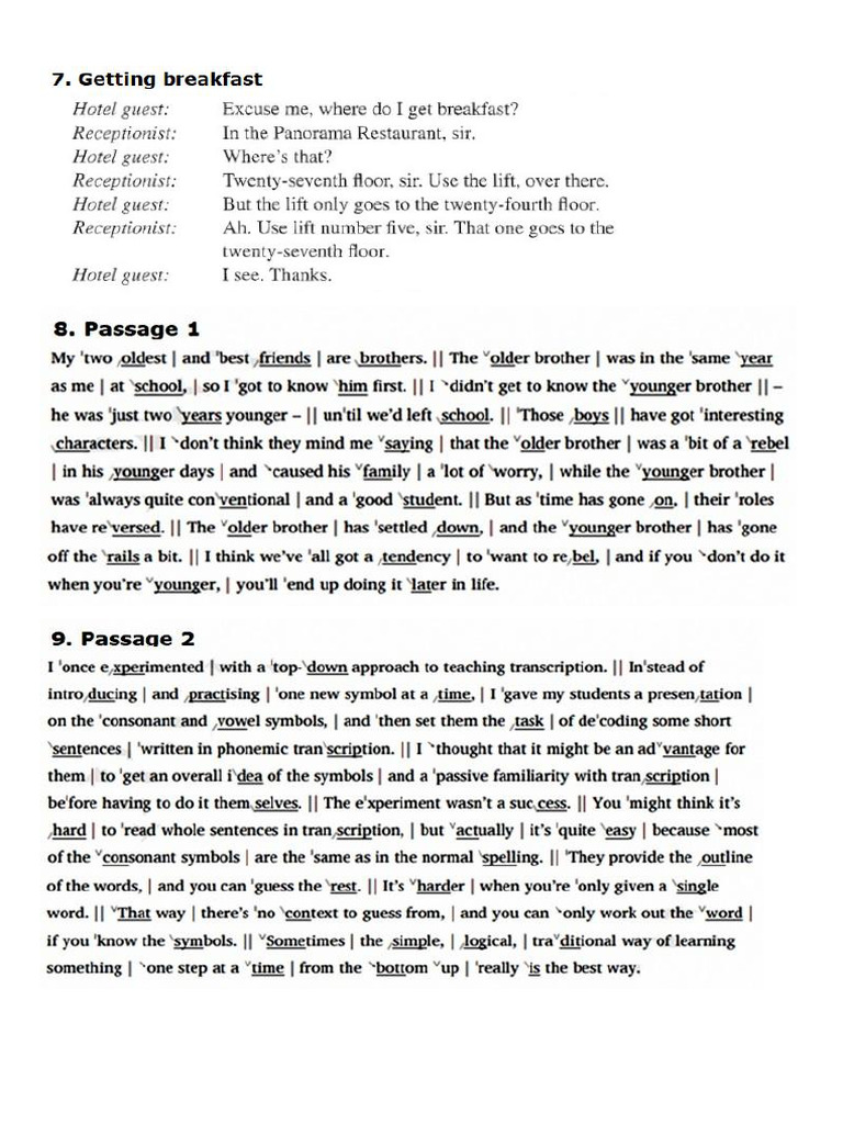 Extra Passages | PDF