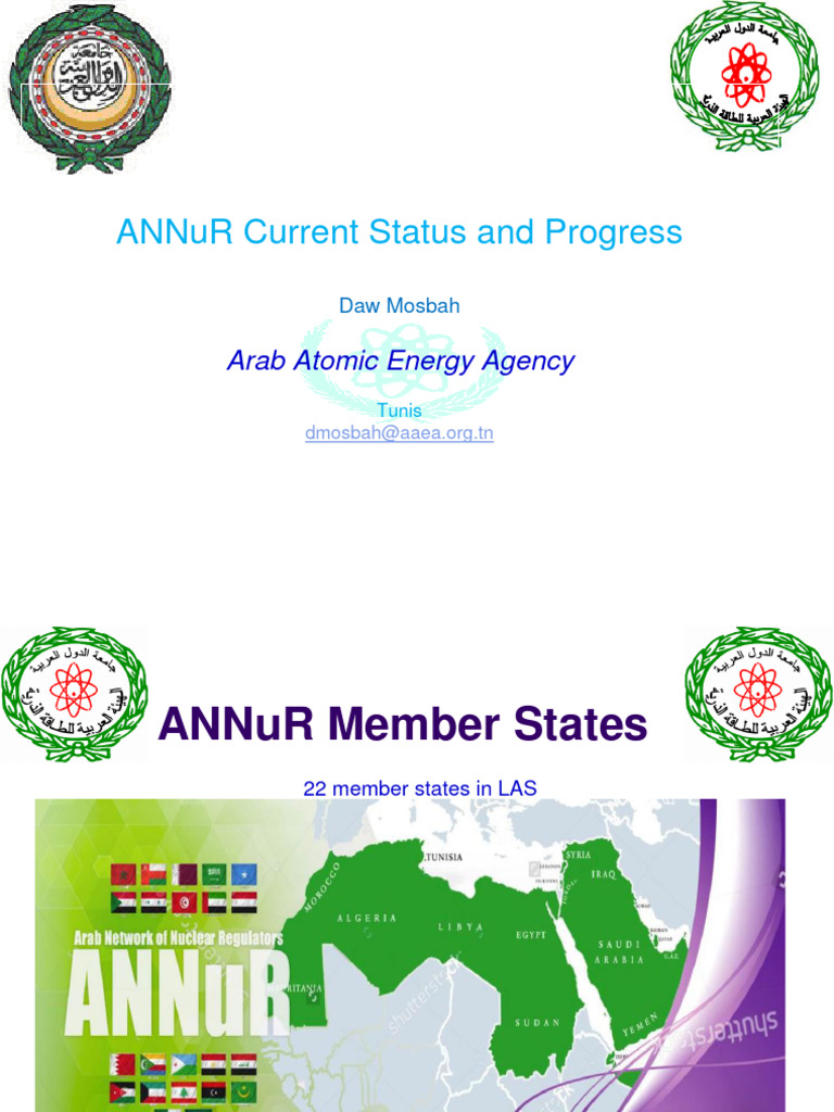 ANNuR Status | PDF | Arab World | International Atomic Energy Agency