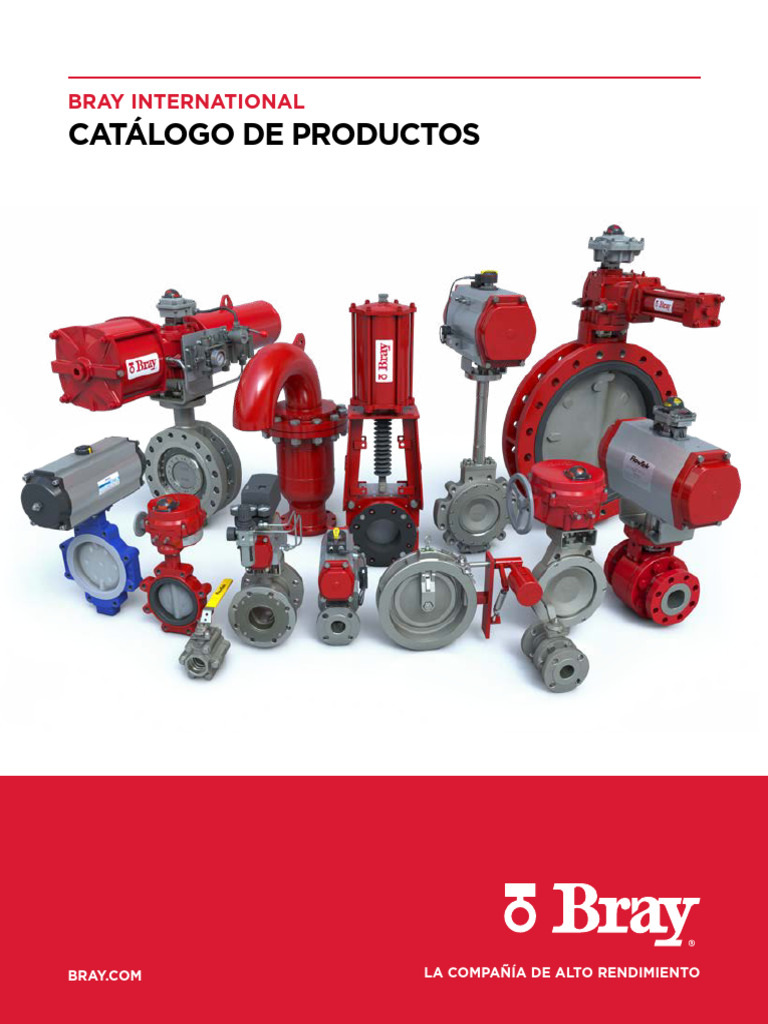 Catálogo de Válvulas Bray | PDF | Calidad (comercial) | Acero