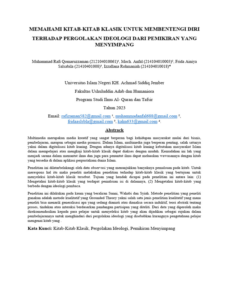 IAT3 Kelompok5 Perpustakaan Dunia Islam | PDF