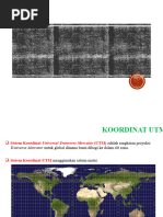 Konversi Koordinat Geografis Ke UTM Dan Sebaliknya | PDF