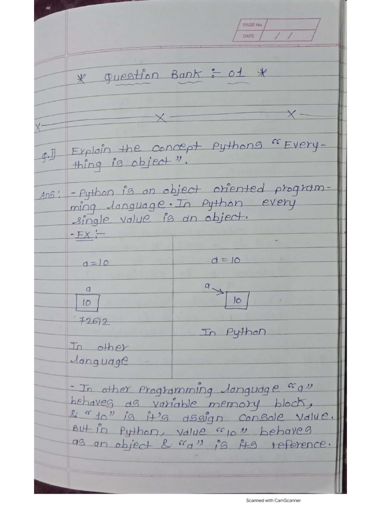 PWP (1 To 6 Question Bank) | PDF