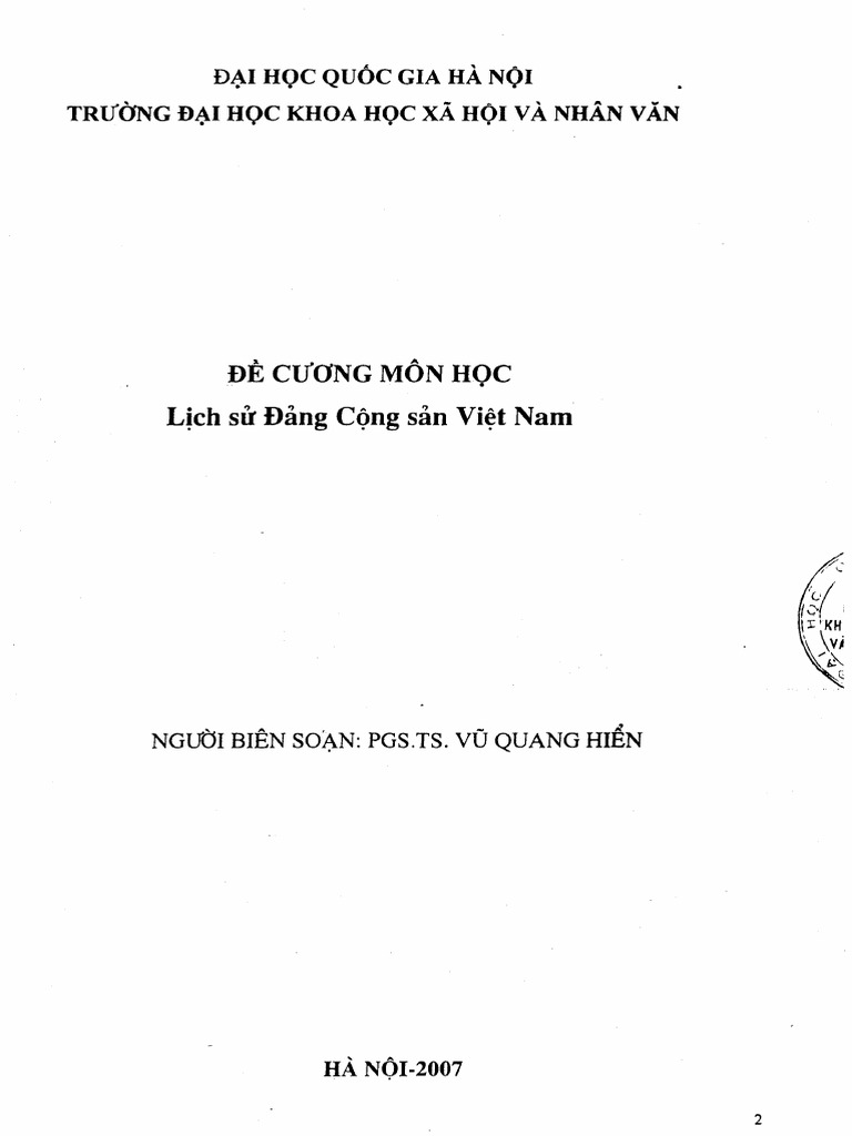 Lich Su DCSVN | PDF