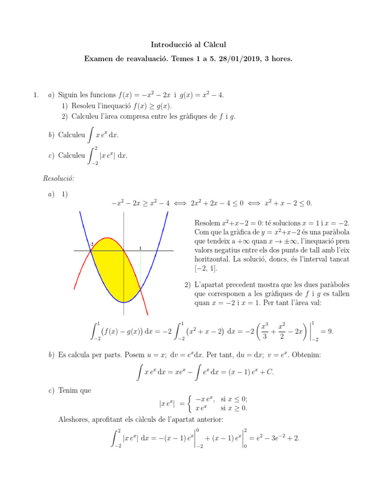 Reavaluació Resolt | PDF