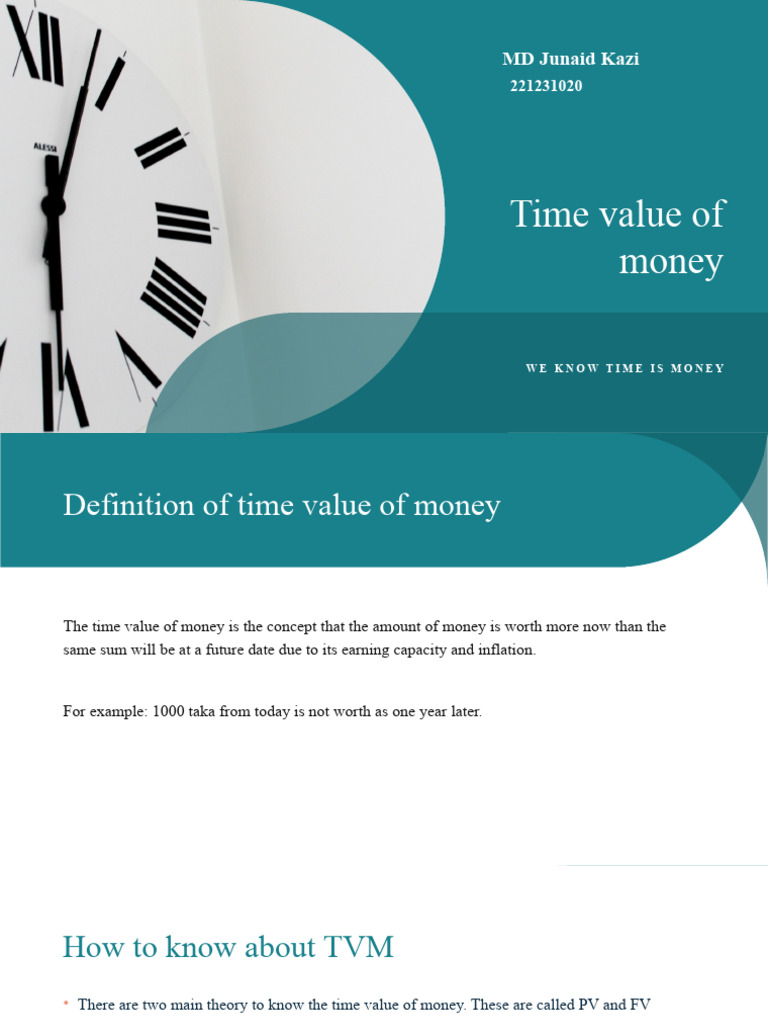 TVM - Business Mathematics - Presentation | PDF