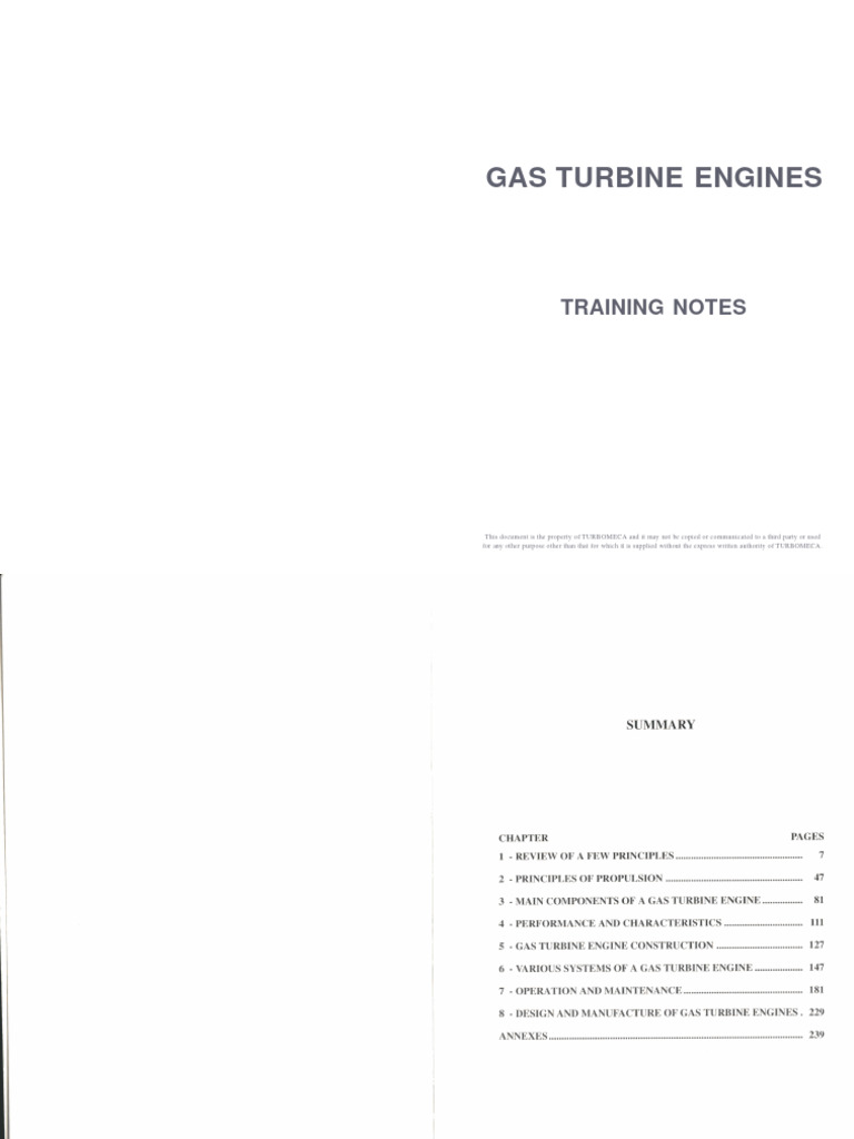 Gas Turbine Engines For Dummies | PDF