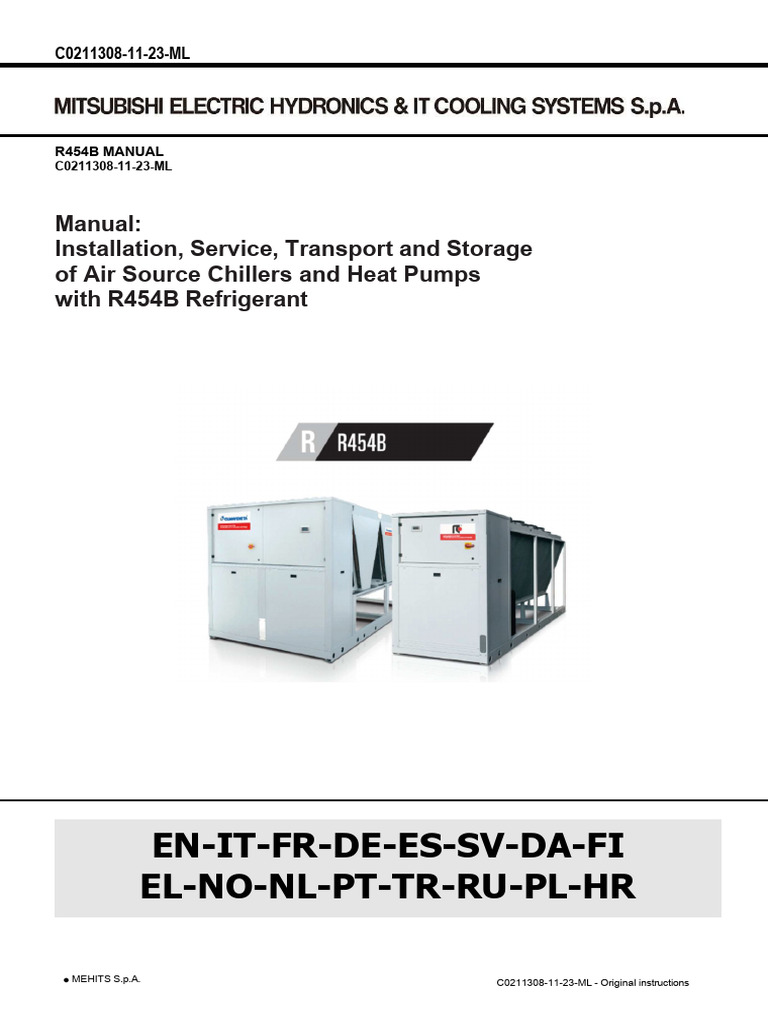 R454B Supporting Documents - R454B Manual | PDF | Electric Current ...