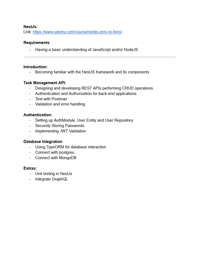 Nest Js | PDF | Computers