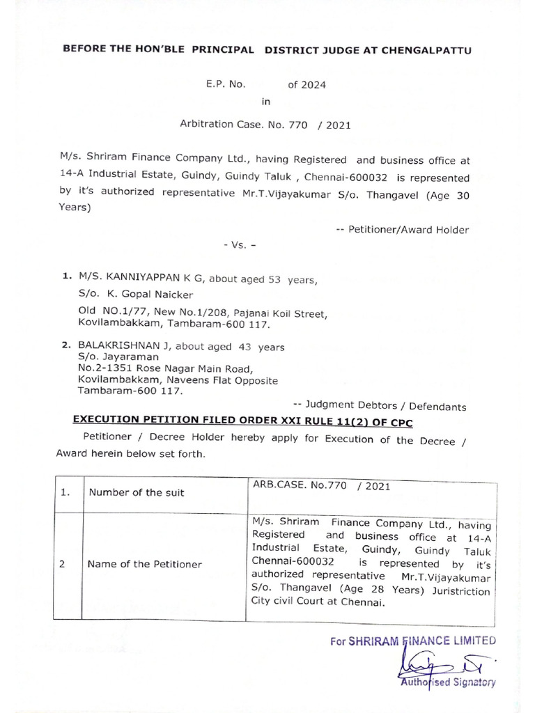 EP Petition | PDF | Public Law | Common Law
