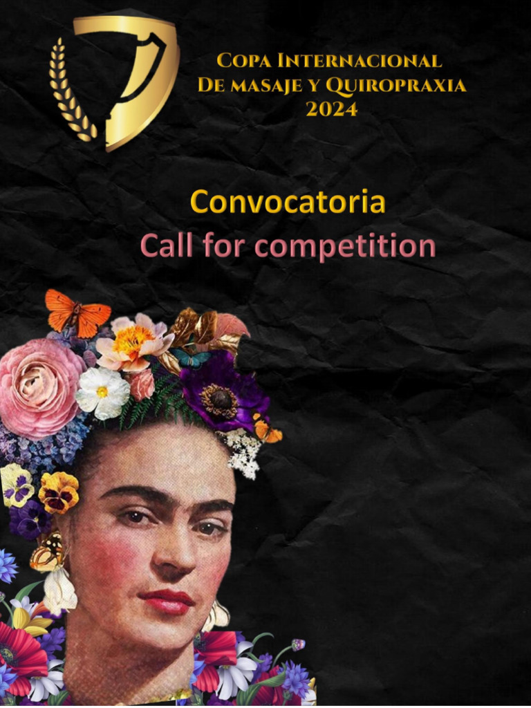 Convocatoria 2024 Copa Internacional de Masaje y Quiropraxia 2024 | PDF ... Convocatoria 2024 Copa Internacional de Masaje y Quiropraxia 2024 | PDF ...