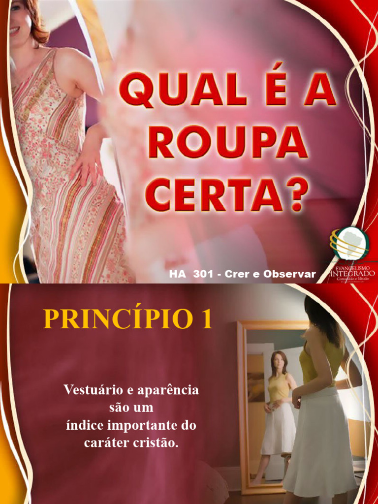 Qual É A Roupa Certa | PDF