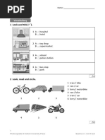 Beehive 2 Unit 3 Test | PDF | Zoology