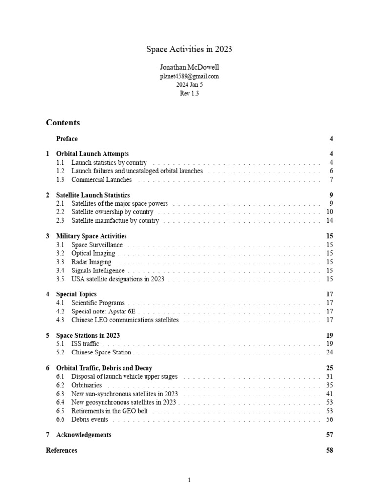 Space 23 | PDF | Satellite | Spaceflight
