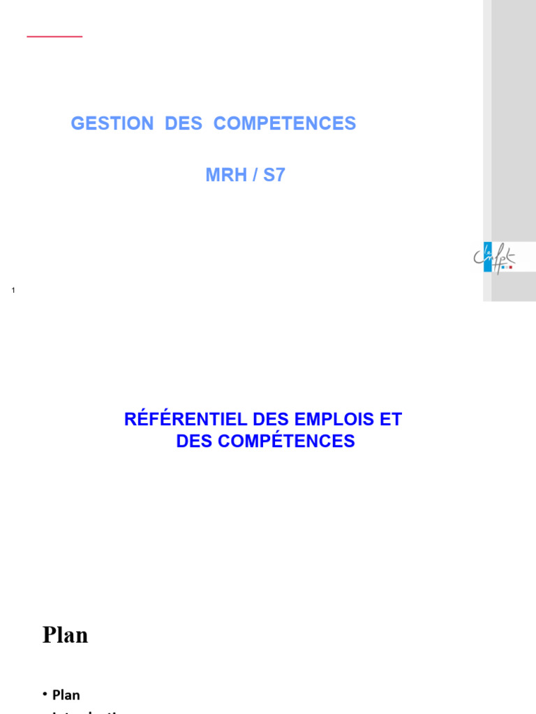 Cours GC | PDF | Compétence (Ressources humaines) | Business