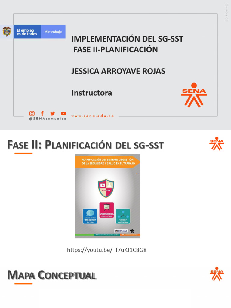 Imp. SG SST Planificación | PDF | Riesgo | Business