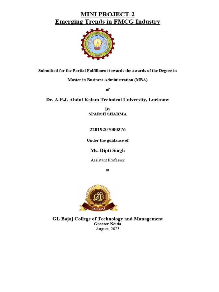 MINI PROJECT Sparsha | PDF | E Commerce | Survey Methodology