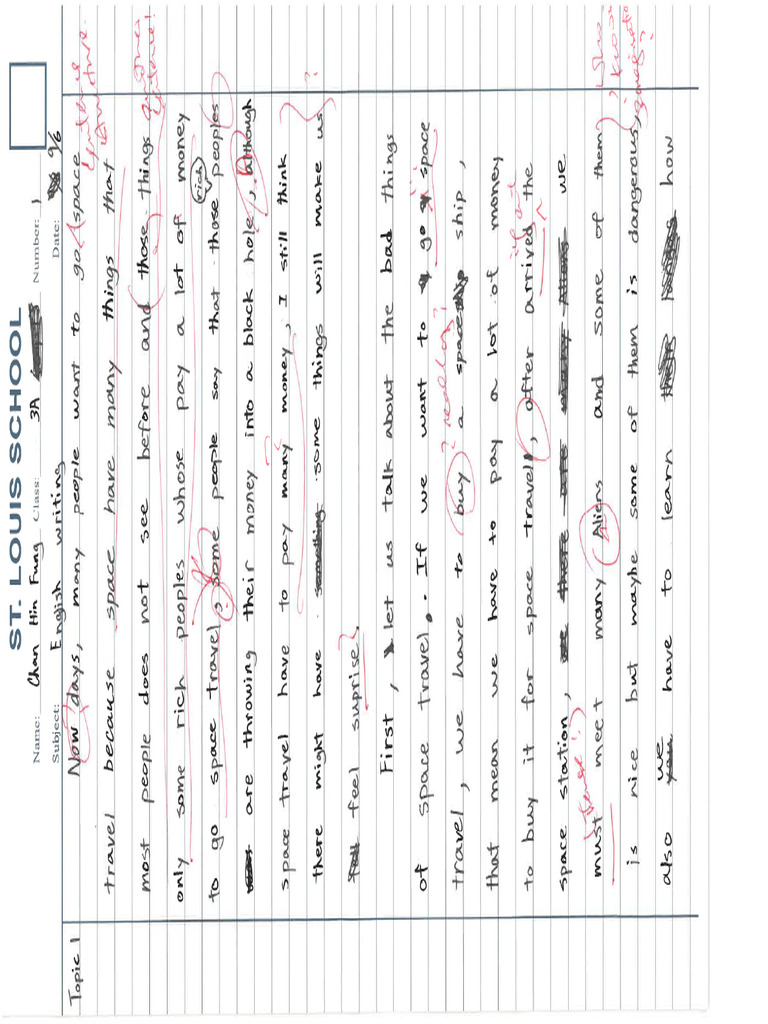 Final Exam S3 GP 1 Writing Scanned Scripts | PDF