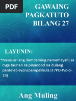 Fil7 Q2 Aral7 Comic Book Brochure | PDF