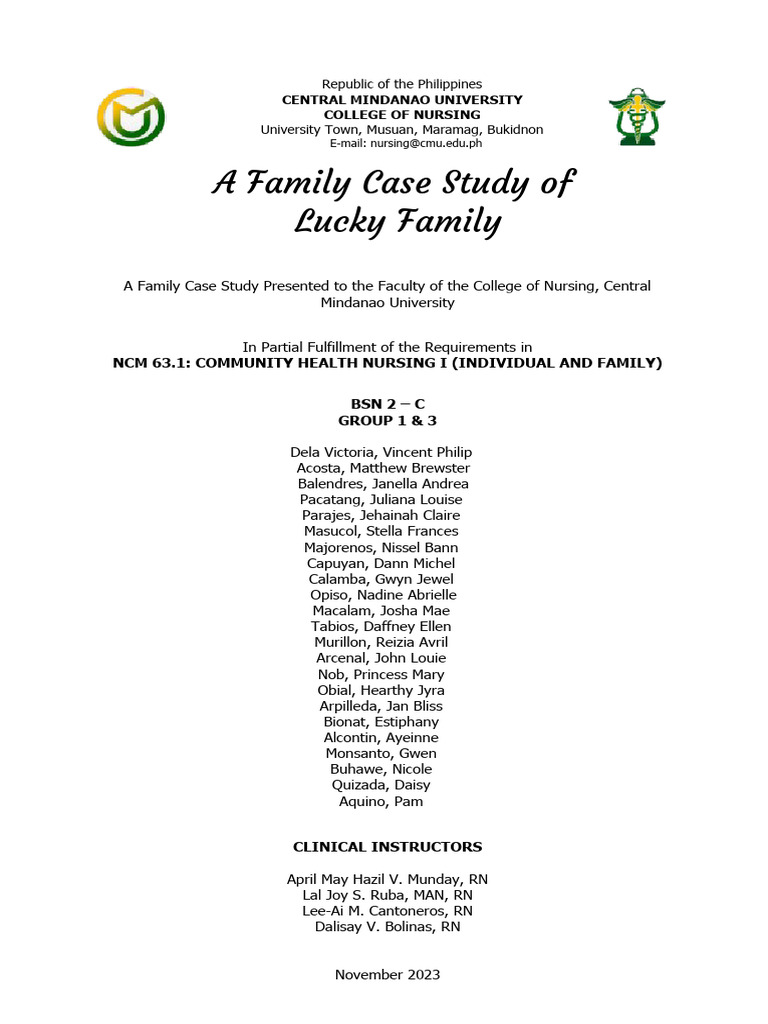 Final - Manuscript (GROUP 1&3) | PDF | Qualitative Research | Nursing