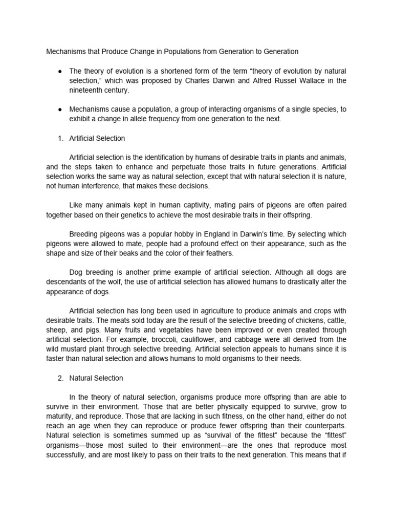 Copy Bio (Complete Infos) | PDF | Mutation | Evolution