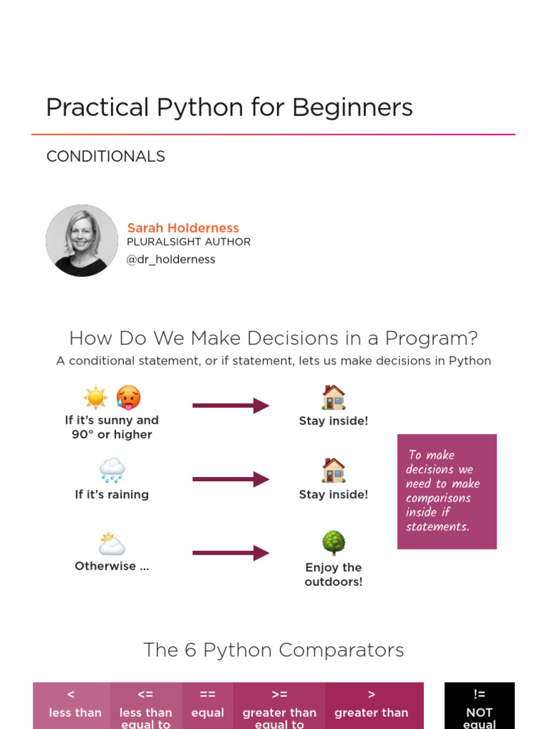 Conditionals and Imports Slides | PDF | Boolean Data Type | Python ... Conditionals and Imports Slides | PDF | Boolean Data Type | Python ...