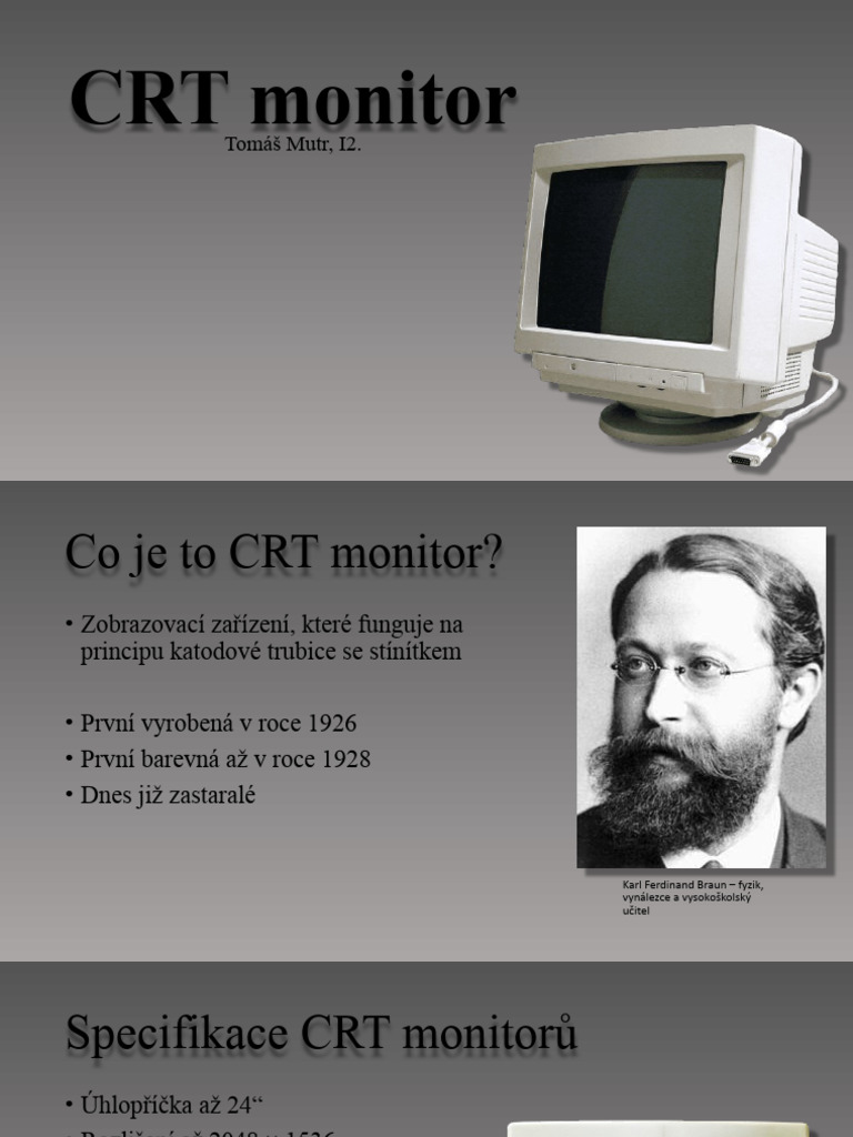 CRT Monitor | PDF