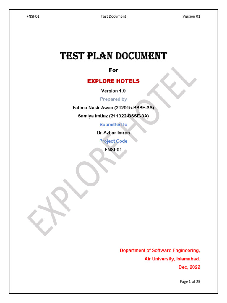 (Fatima Nasir Awan 212015 - Samiya Imtiaz 211322) Test Document | PDF ...