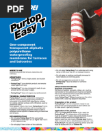 Purtop 1000 Waterproofing Applications | PDF | Acid | Epoxy