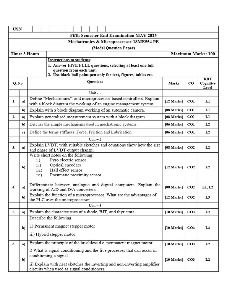 MSD Model Latest For 2020 (1) MMN 2023 | PDF | Central Processing Unit ...