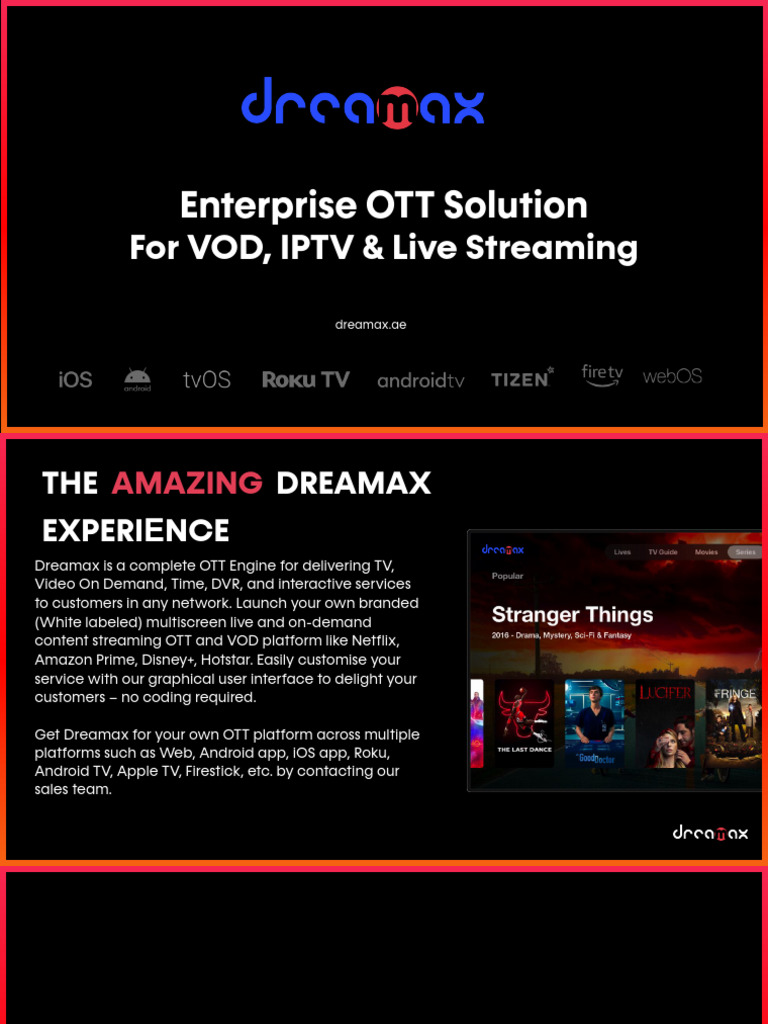 Comprehensive OTT Streaming Solutions | PDF | Streaming Media | Video On Demand