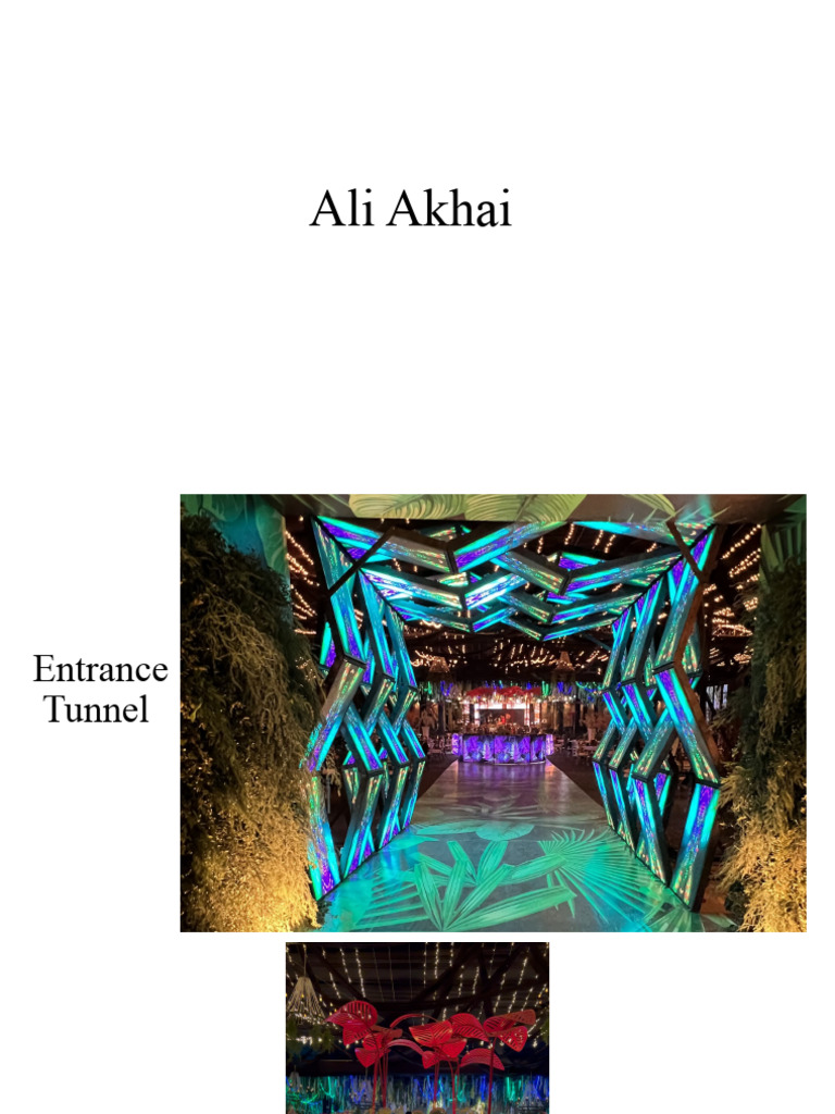 Event Space Design Elements | PDF