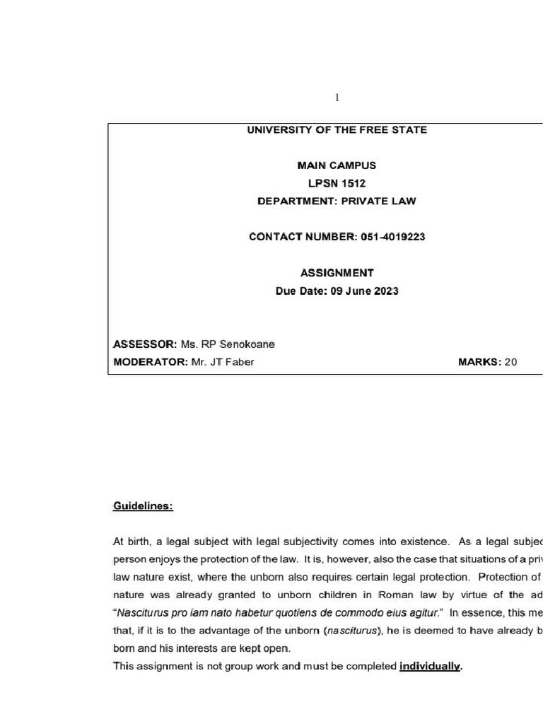 LPSN 1512 Assignment 2023 - 230510 - 124517 | PDF