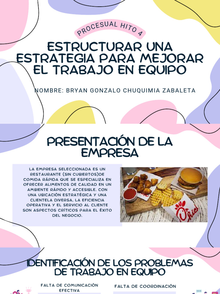 Estrategia para Mejorar El Trabajo en Equipo | PDF | Business | Motivación