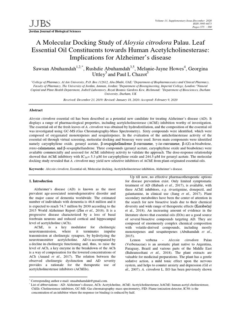 RSCB - Binding Affinity - Paper Number 1 | PDF | Docking (Molecular ...