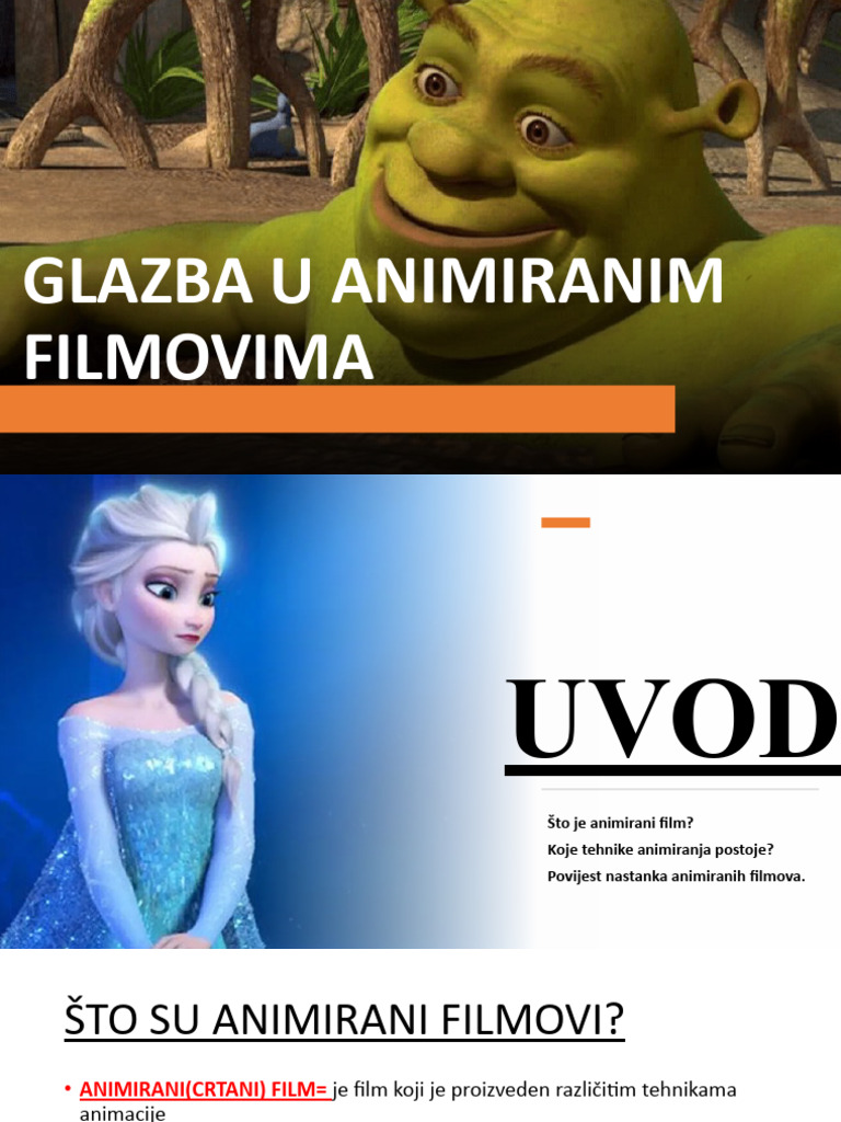 Glazba U Animiranim Filmovima | PDF