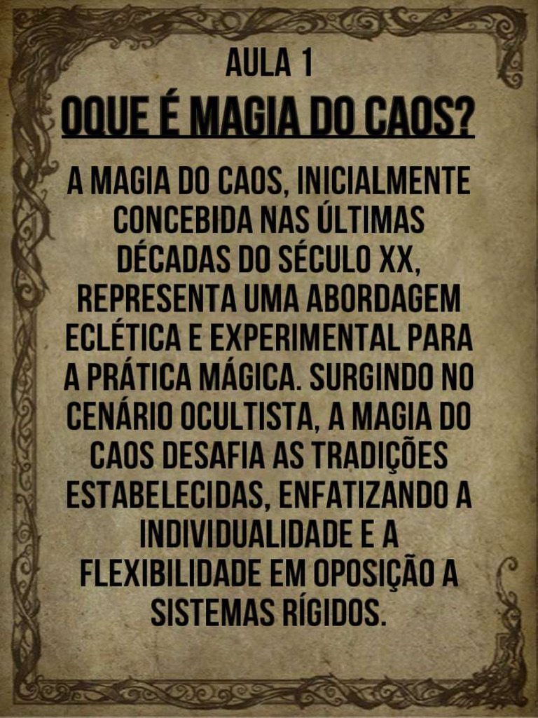 Magia Do Caos | PDF