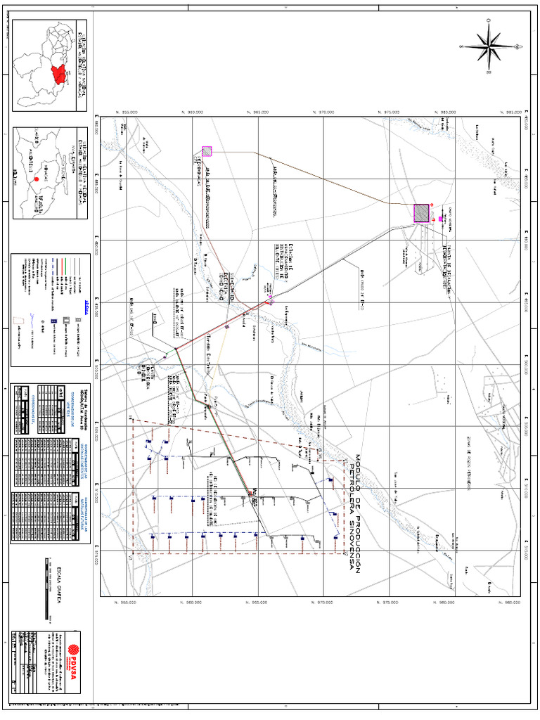 Mapa General Morichal | PDF