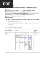 Lac Session Reflection On RPMS Sy 2020 | PDF | Teachers | Education Theory