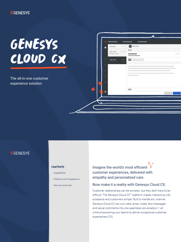 Genesys Cloud CX EB EN | PDF | Cloud Computing | Interactive Voice Response Genesys Cloud CX EB EN | PDF | Cloud Computing | Interactive Voice Response